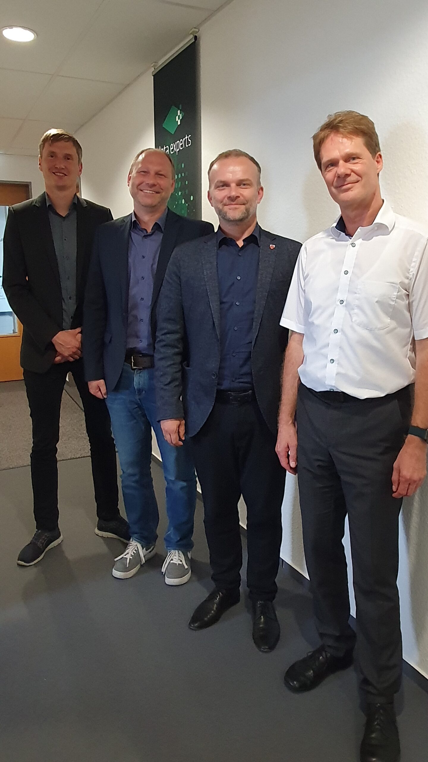 Besuch vom Oberbürgermeister der Stadt Neubrandenburg » data experts gmbh